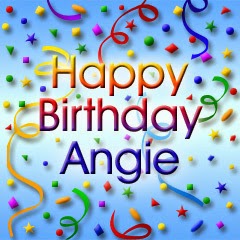 Thinking Pink: Happy Birthday, Angie!!!