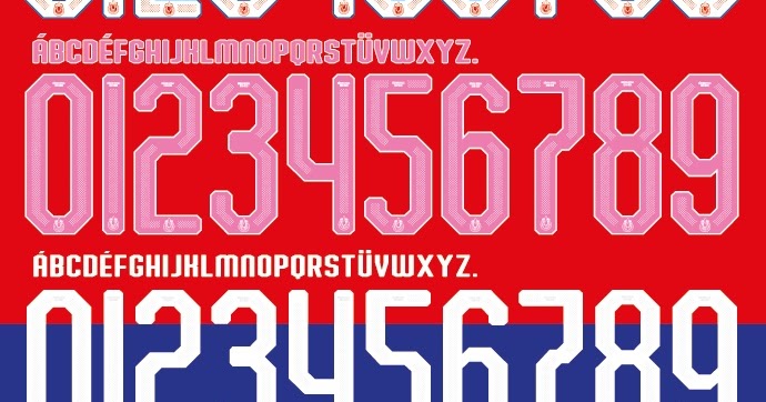 FONT FOOTBALL: Font Vector Chivas Guadalaraja 2019 2020 kit FONT FOOTBALL: Font Vector Chivas Guadalaraja 2019 2020 kit