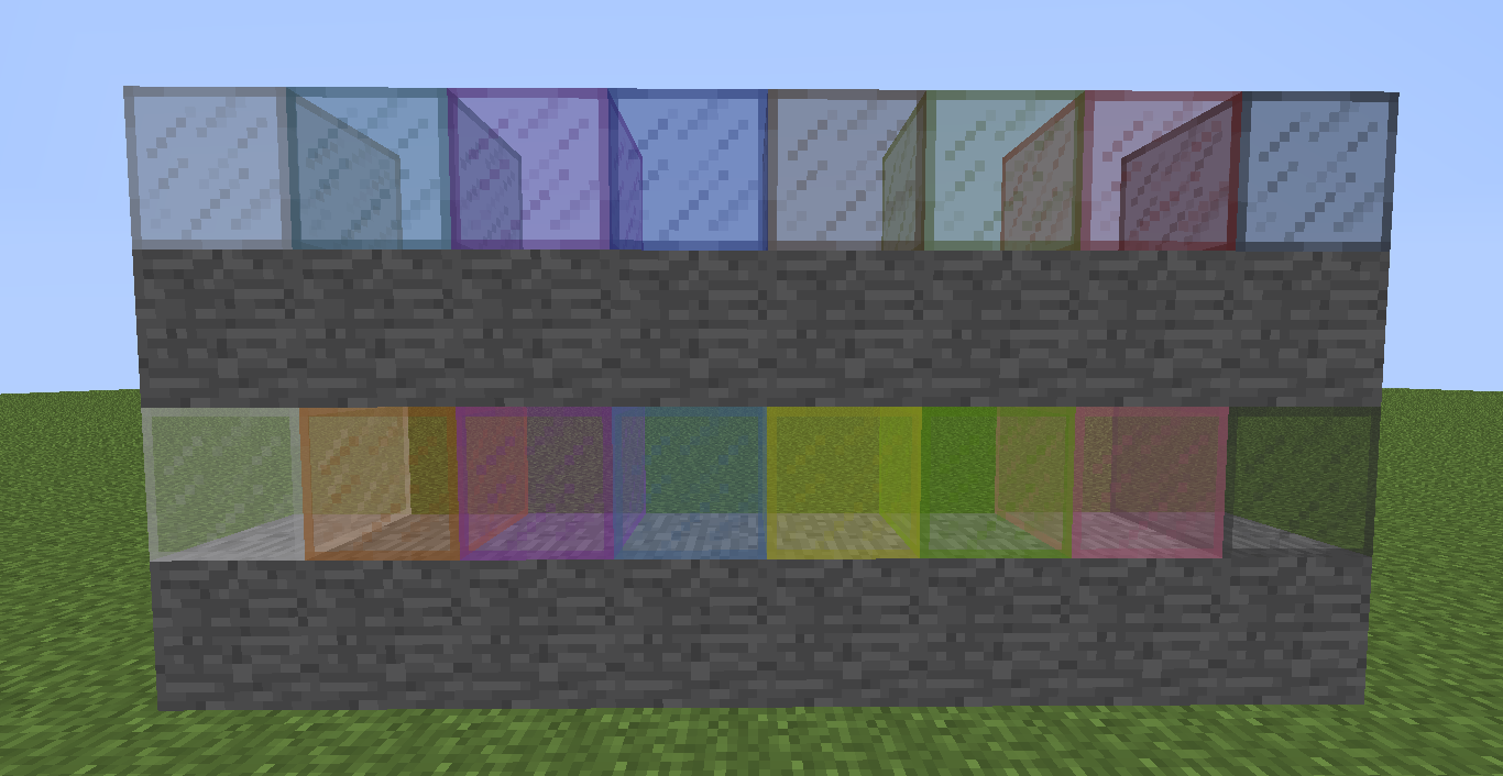 minecraft en txt: Cómo craftear vidrio de colores en Minecraft