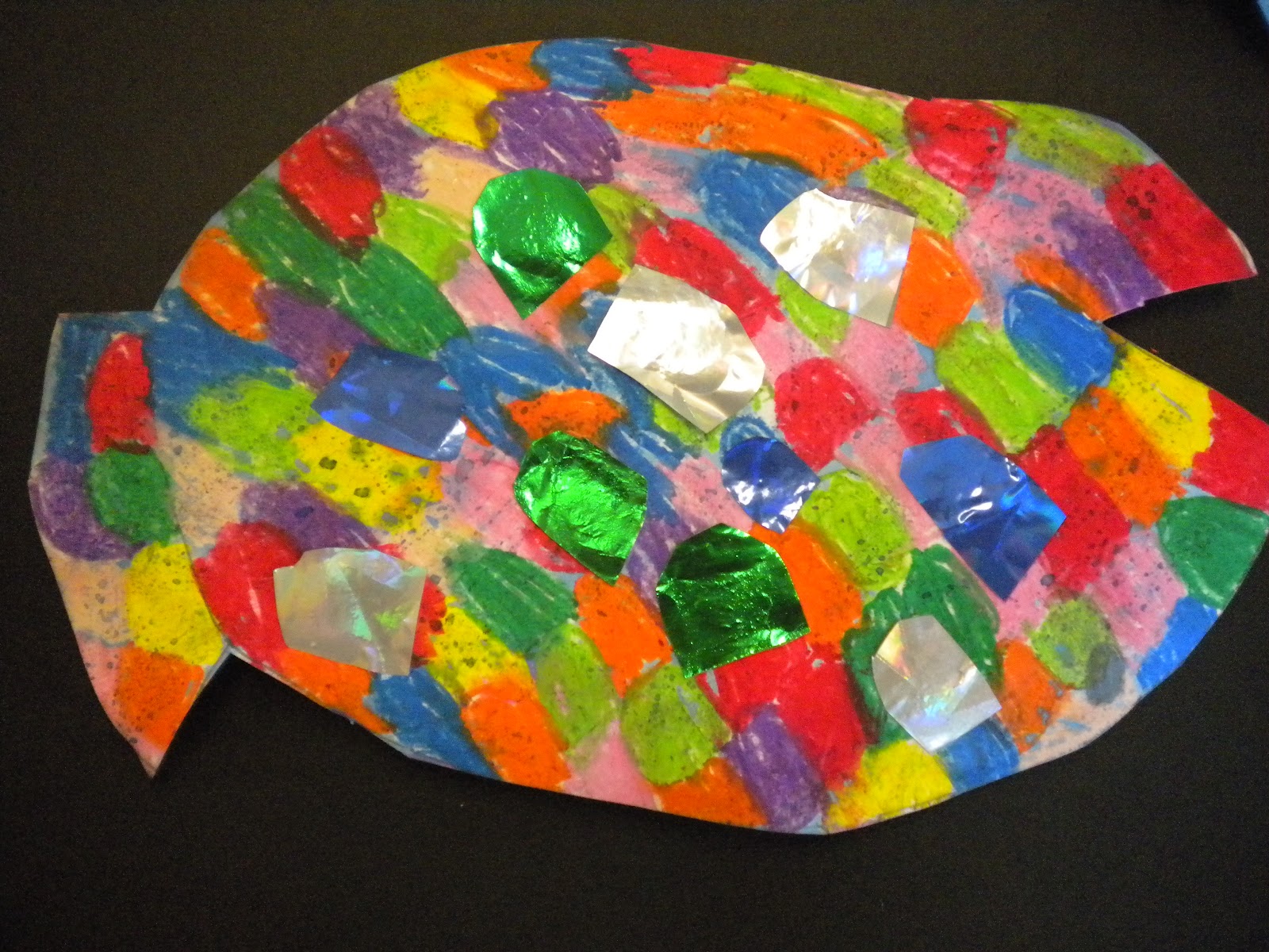 Waitsfield Elementary Art: Kindergarten Rainbow Fish