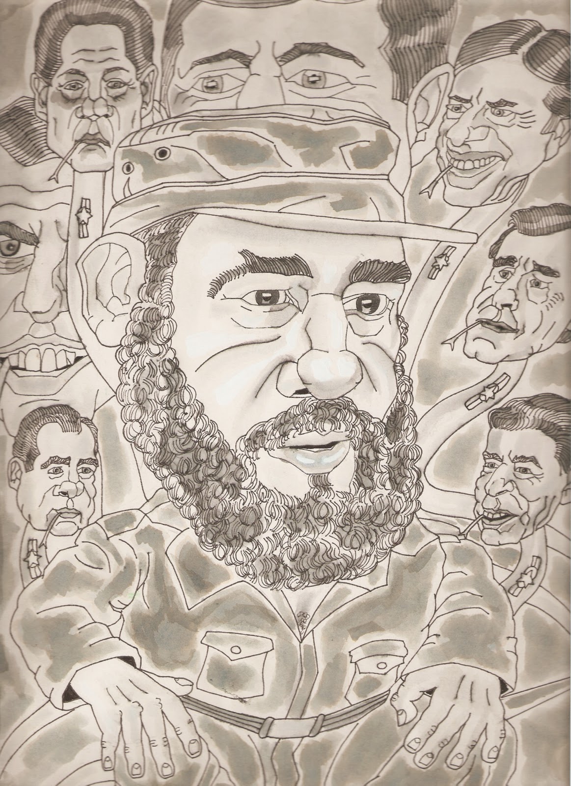 El RAVI I LA CARICATURA INDEPENDENT: FIDEL CASTRO