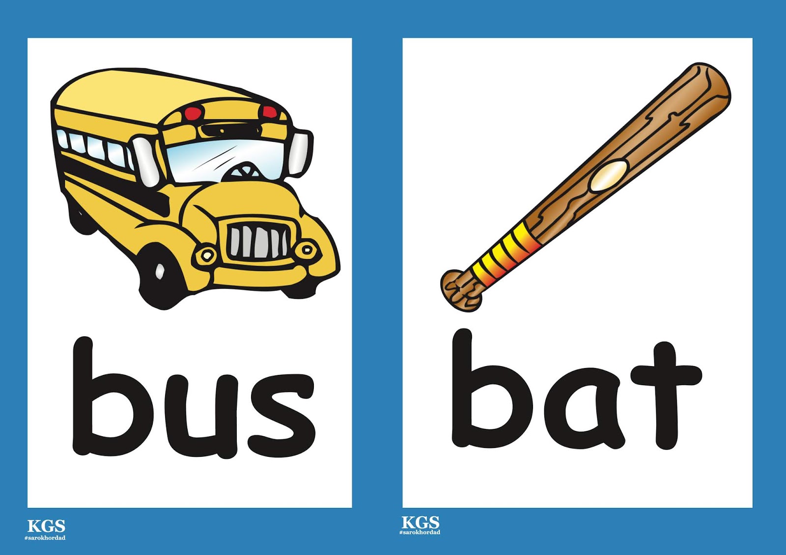 Kurd Genius School: Grade 1 Flash Cards