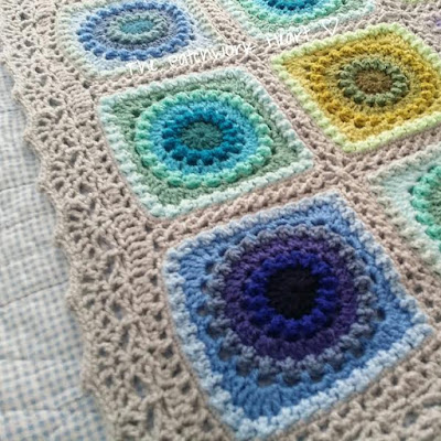 The Patchwork Heart: Continuous Flat Braid Join ~ a tutorial in UK terms