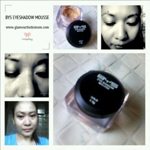 BYS COSMETICS Eyeshadow Mousse Gold Review