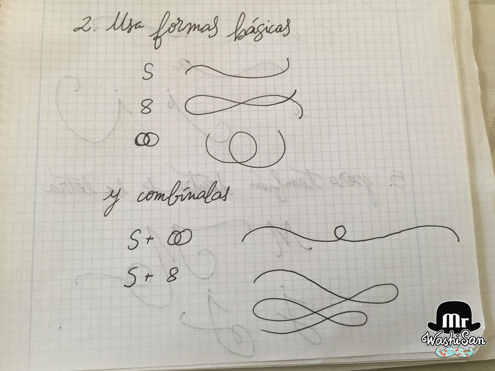 Mr WashiSan: 10 consejos para decorar con florituras tu lettering