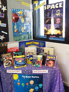 Library Displays: Read Across the Universe (Book Week 2013 - Australia)