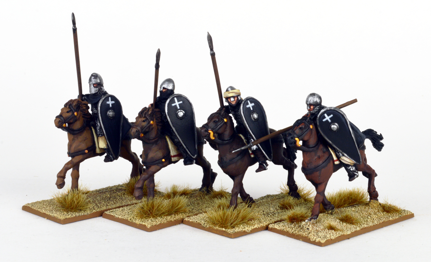 davetaylorminiatures: SAGA - A 6pt Crusader Warband
