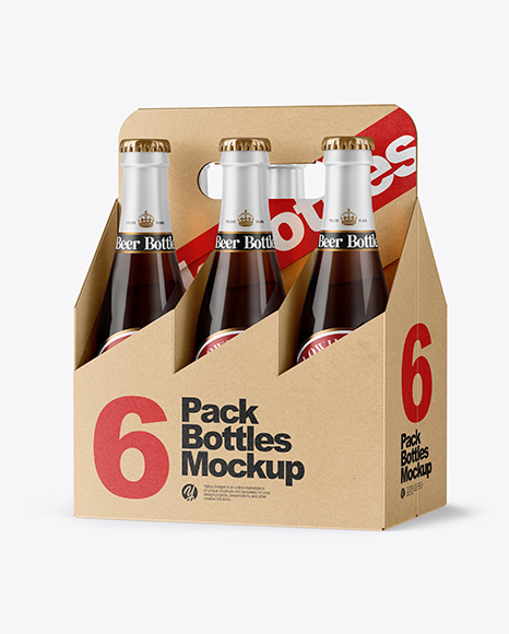 230+ Best Drink Six Pack Mockup Templates | Free & Premium