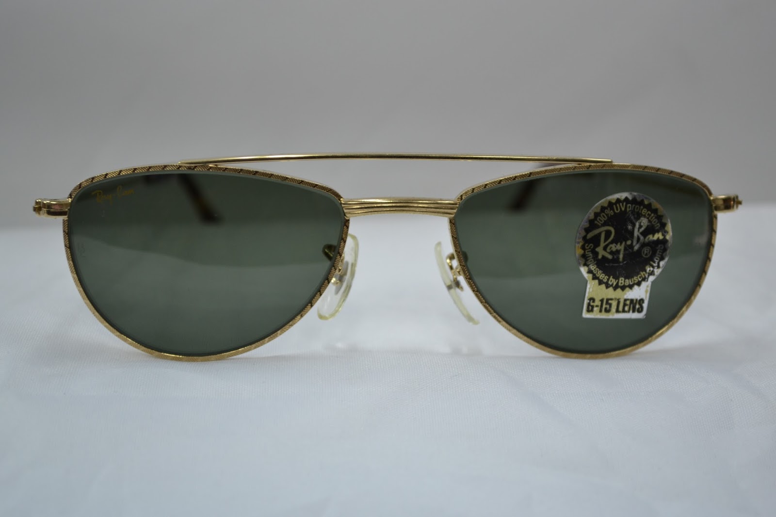 Vintage sunglass: Vintage Ray Ban Retro style small aviator sunglass ...