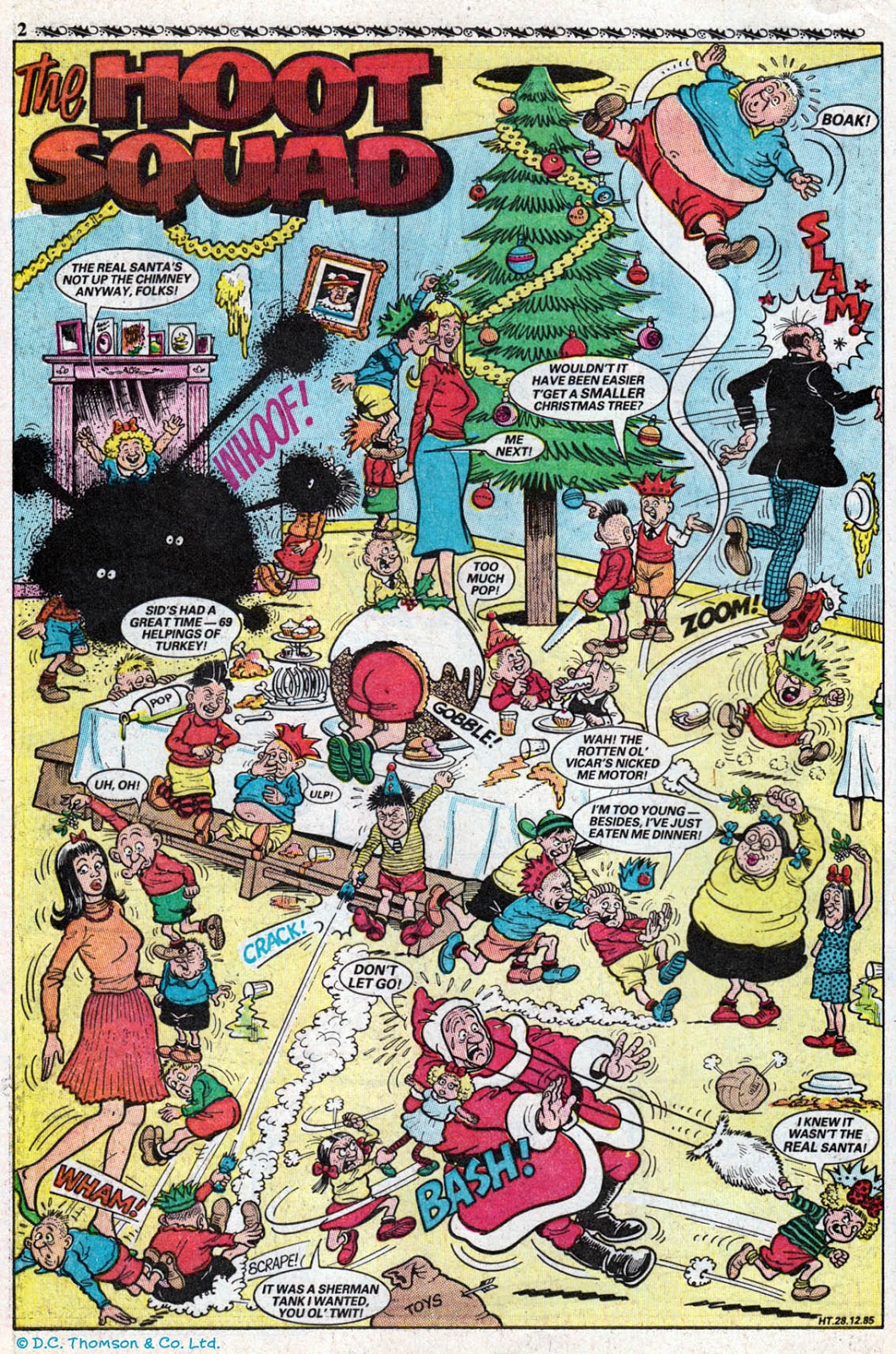 BLIMEY! The Blog of British Comics: The Christmas HOOT (1985)