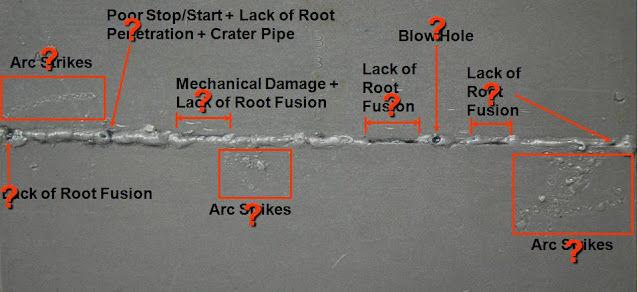 CSWIP Welding Defects Images