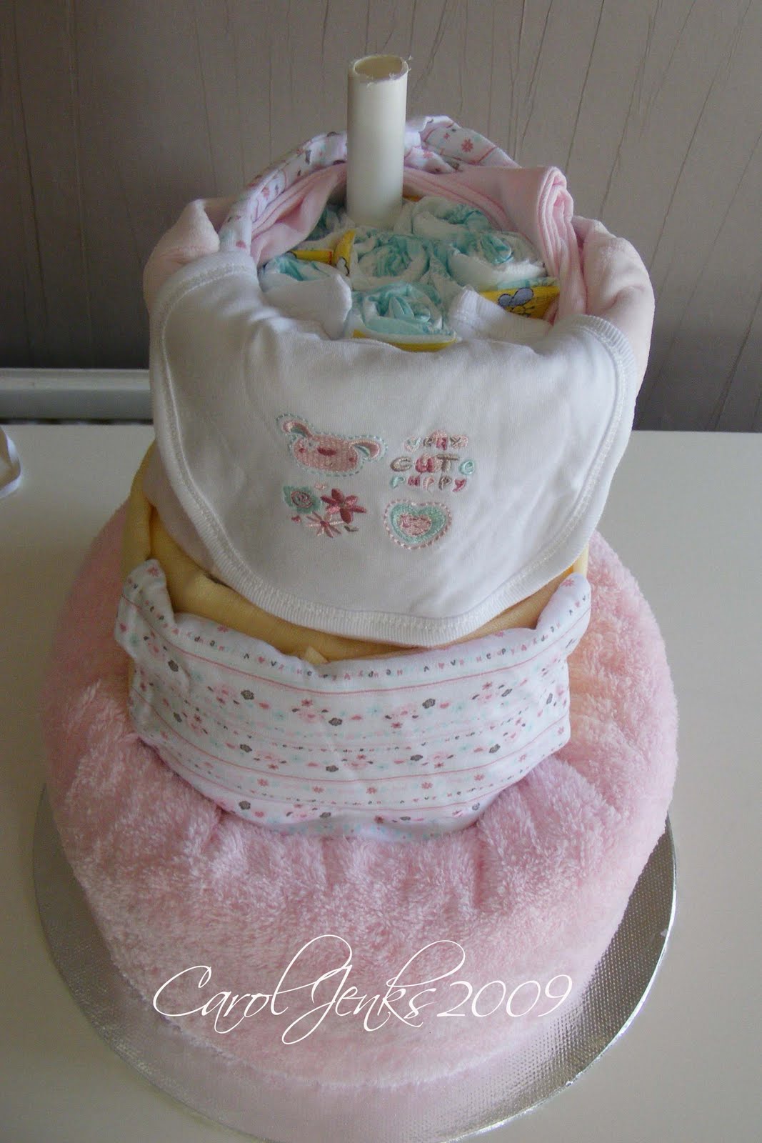 Carol's Crafty Corner: Nappy Cake Tutorial