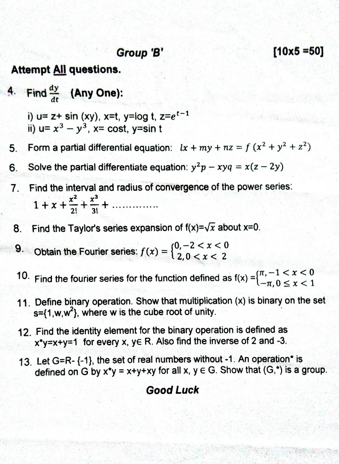 Engineering Math III Question Papers CTEVT engineering-math-iii-question-papers-ctevt