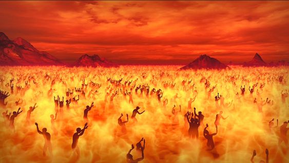 GESU' E' DI RITORNO ORA!: L'INFERNO VISTO DAI SANTI