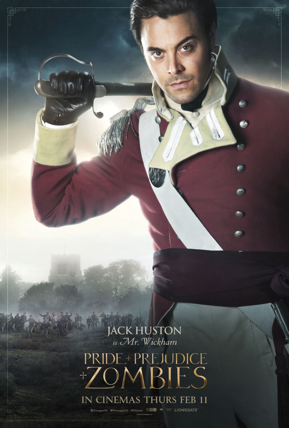 New Pride and Prejudice and Zombies Character Posters featuring ...