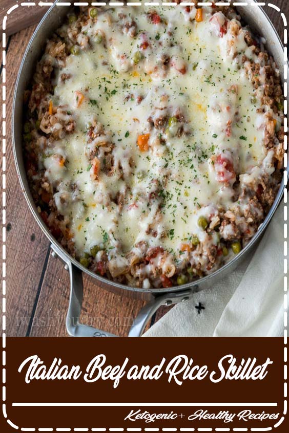 Italian Beef and Rice Skillet - Summer Fleming Recipe