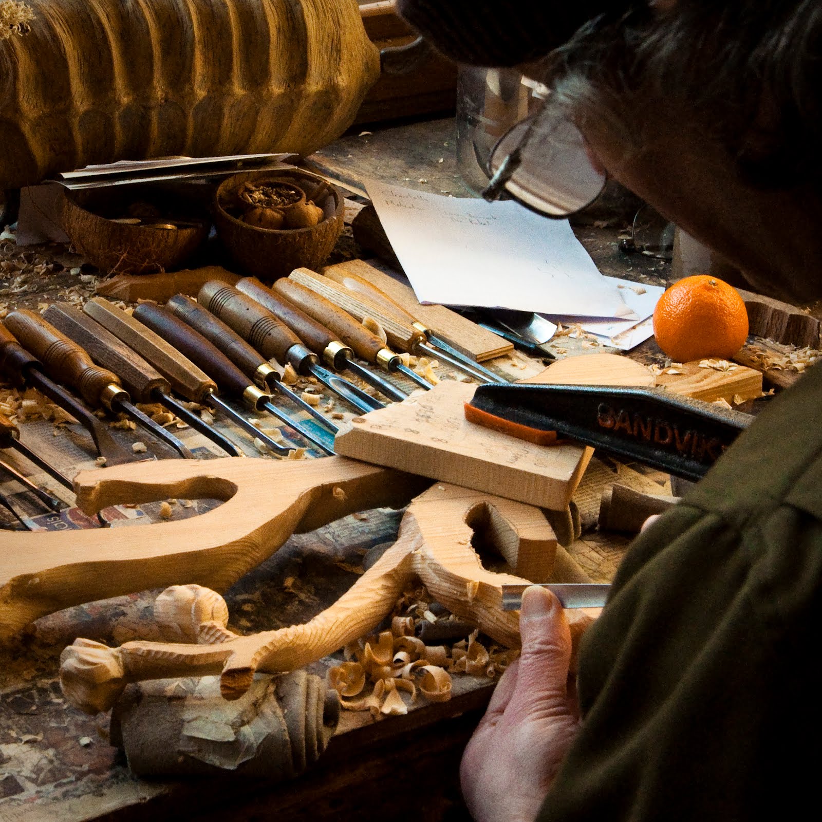 A Master woodcarver and his workshop | peripheral vision: selina chen