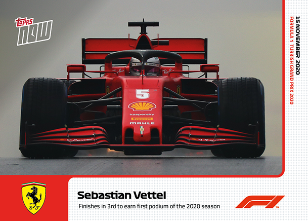 Colección F1 Topps NOW cartas de Formula 1 Temporada 2020 ~ ONE WOMAN ...