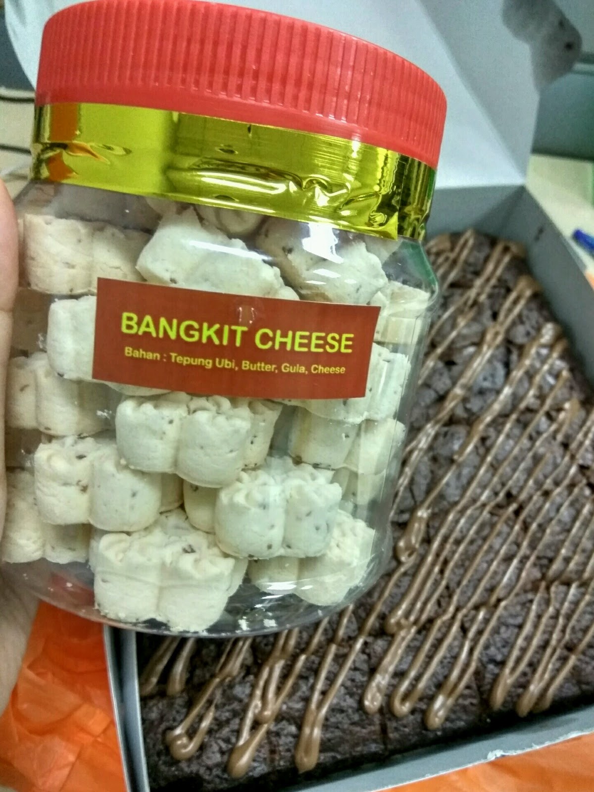 Moon punyer blog: Mak Andak Hershey Brownies and cookies