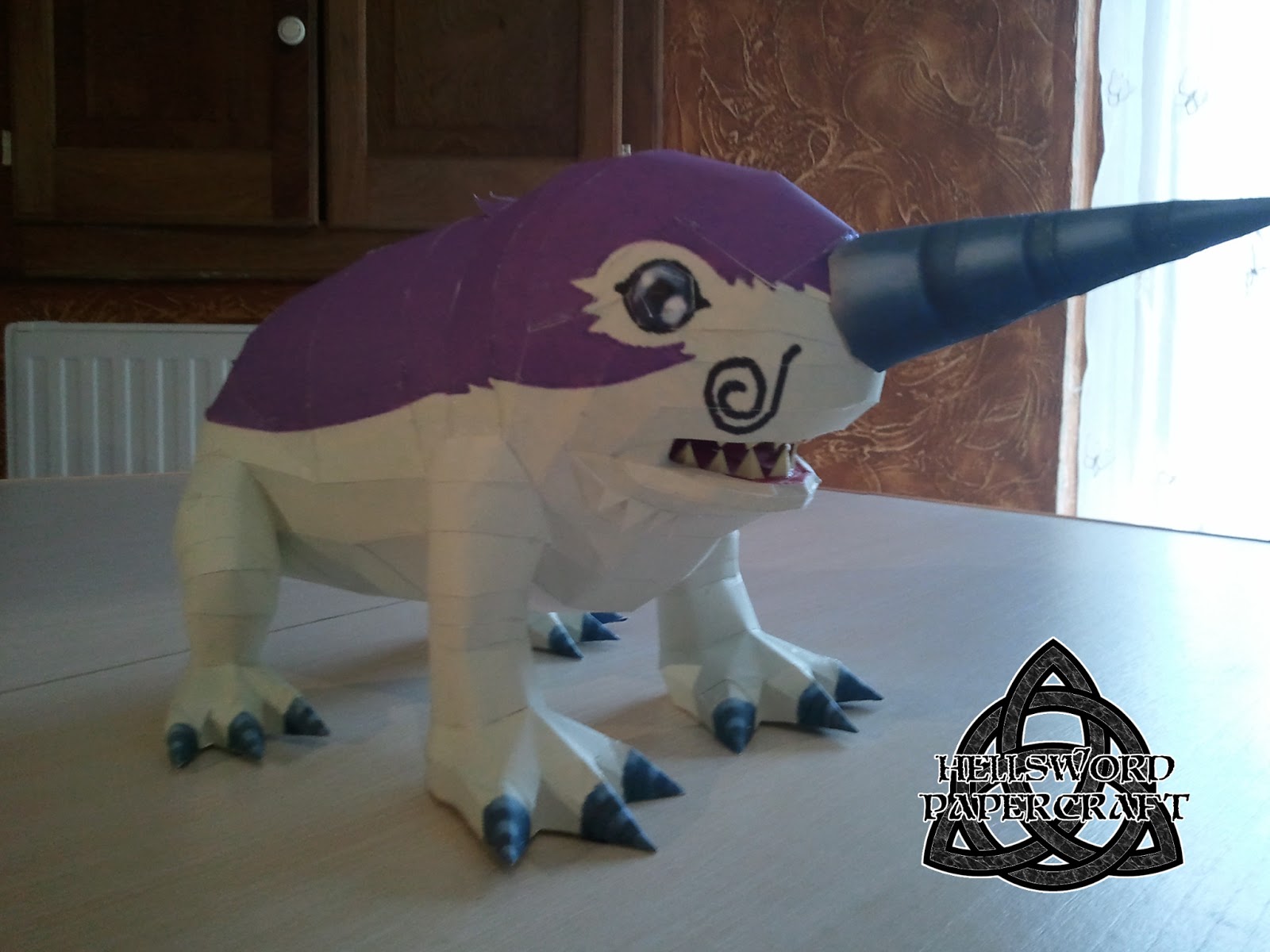 Hellsword Papercraft: Digimon Papercraft Drimogemon