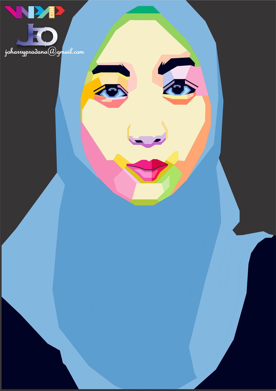 Jasa WPAP Joe Art: Contoh WPAP