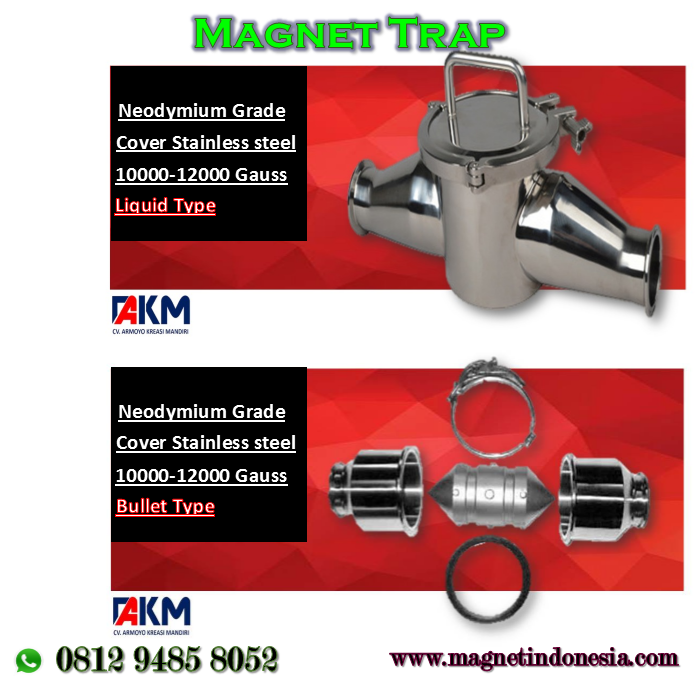 Jual Magnet Trap / Metal Cather 10000-12000 gauss ~ Magnet Indonesia ...
