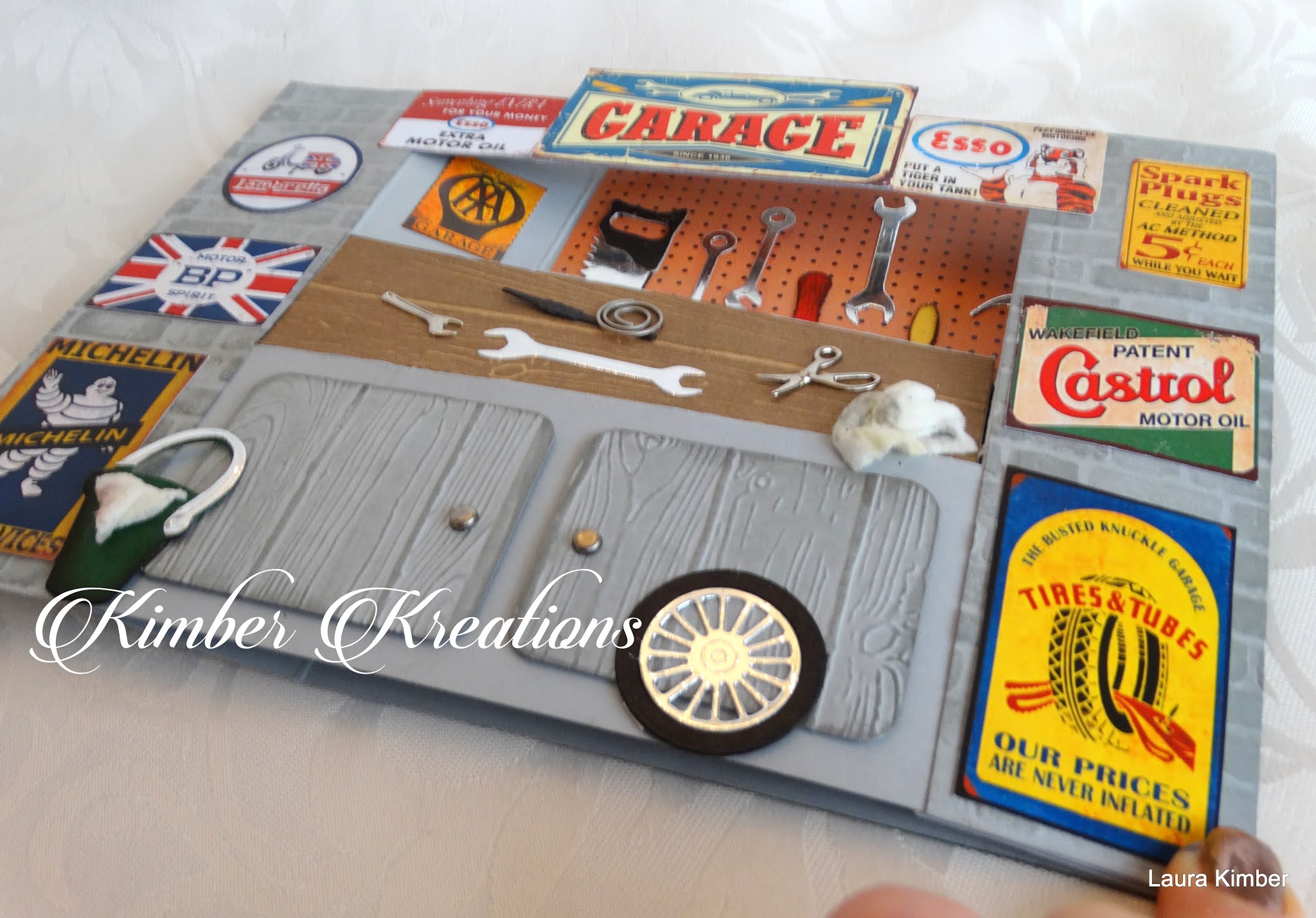 Kimber Kreations: Tom's Garage Card