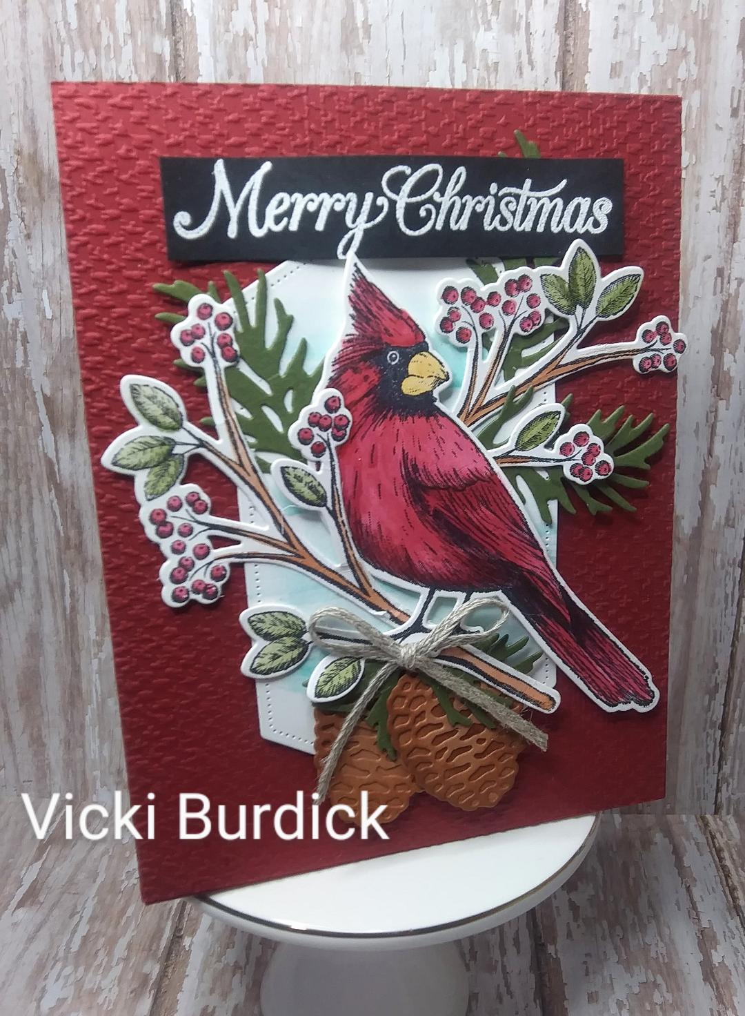 It's a Stamp Thing: Christmas Cardinal