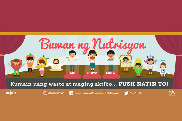 DepEd enjoins schools to celebrate nutrition month – News BEaST Ph