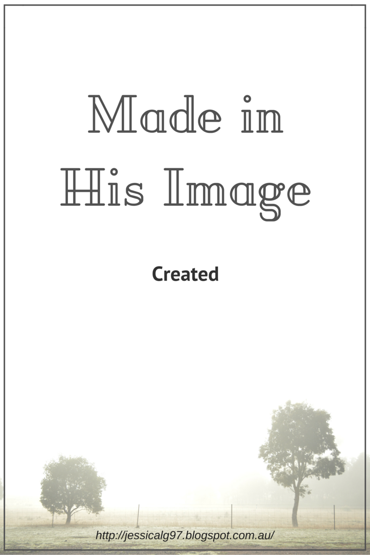 Apples of Gold: Made In His Image Part One - Created