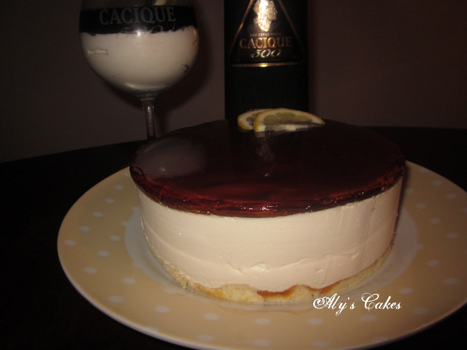 Aly's Cakes: TARTA CUBA LIBRE (CACIQUE 500 Y COCA COLA)