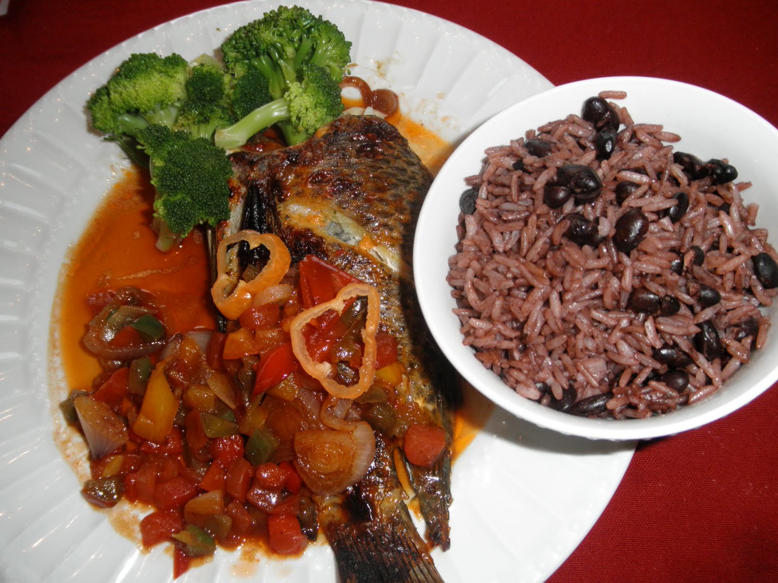 Haitian Creole: Making Mixed Rice with Dry Beans.