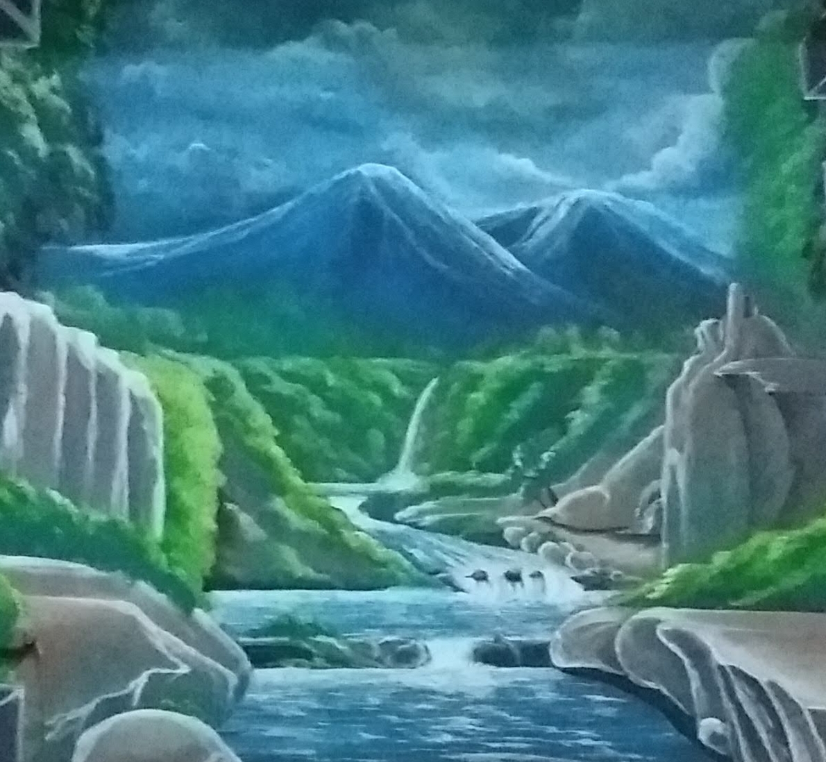 Cipta Karya: Lukisan canvas