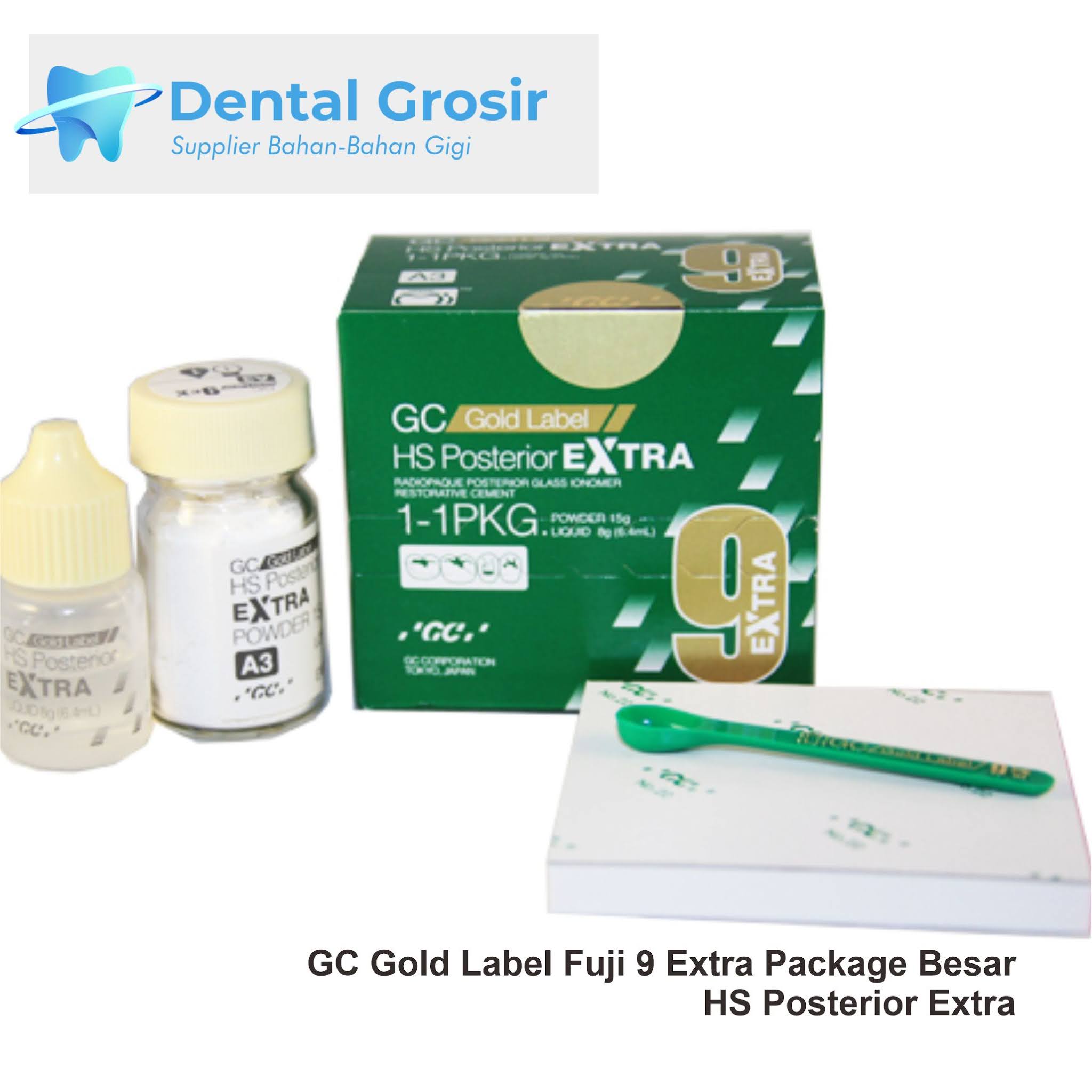 GC Gold Label Fuji 9 Extra Package Besar HS Posterior Extra - Dental Grosir