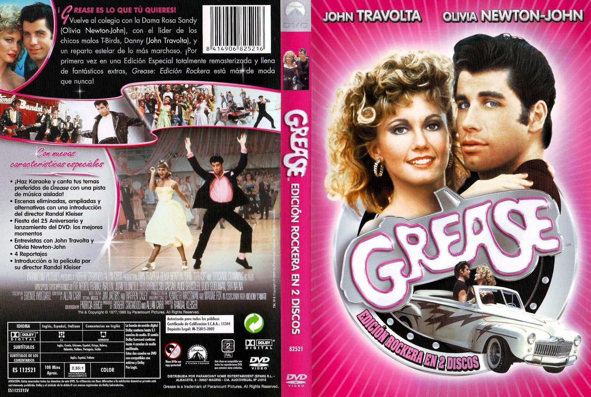 Pequeña guerrera : Película Musical- Grease- Randal Kleiser-1978