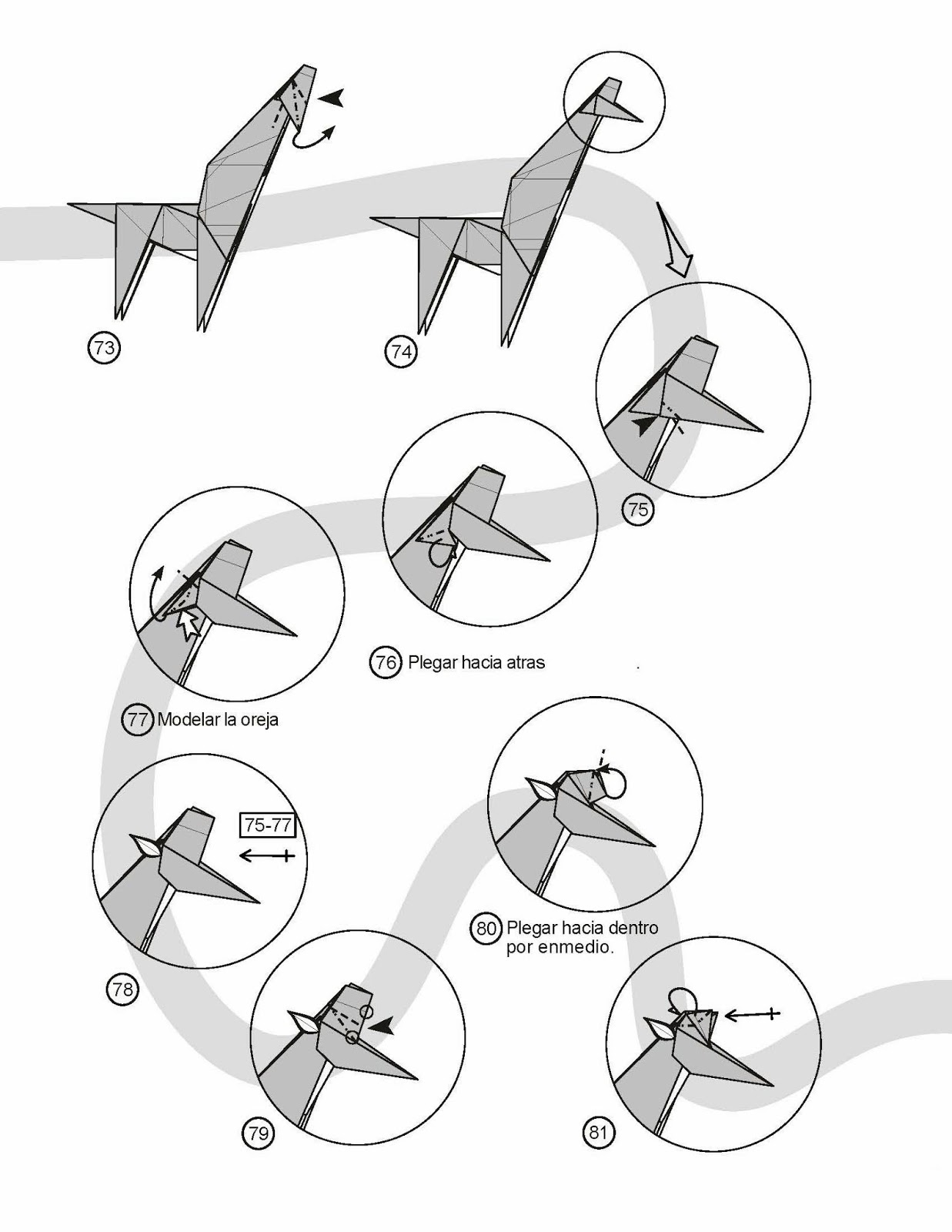Giraffe-Artur Biernacki - Ruby Book Origami