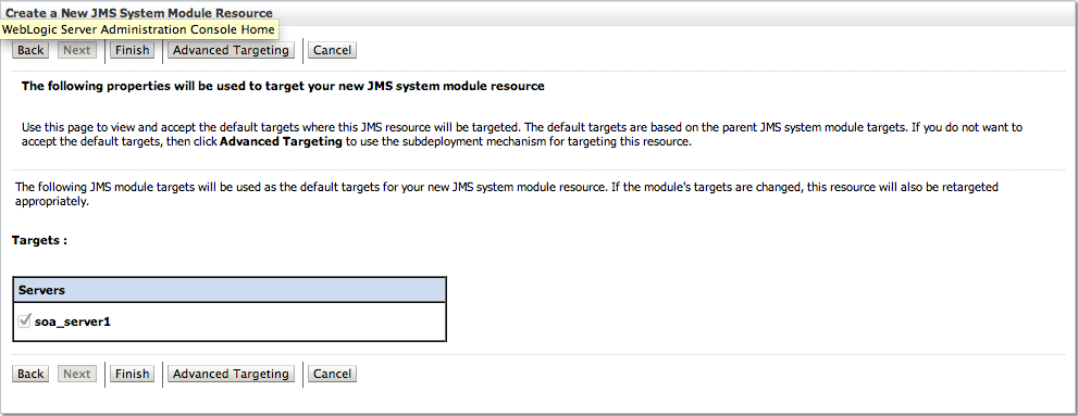 Nostra Technology How To Create A Simple Jms Queue In Weblogic Server 11g 1157