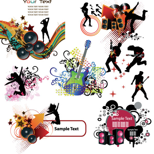 Quality Graphic Resources: Vector Mix (Music)