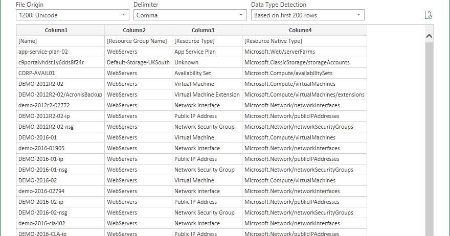 Excel Import CSV not using "Use First Row as Headers"