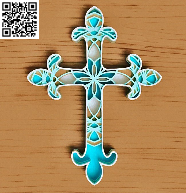 Cross E0014994 file cdr and dxf free vector download for laser cut ...