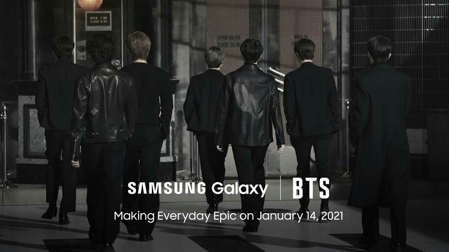 Samsung unveils new flagship phone with BTS