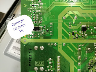 Remove protection ic BD9247F LCD panasonic TH-L32C4G