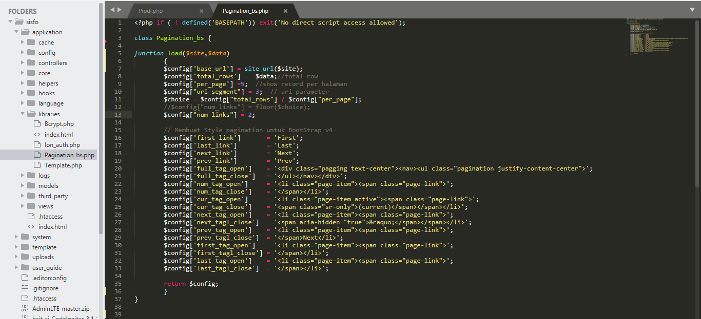 Pagination Codeigniter Bootstrap Pagination Codeigniter Bootstrap