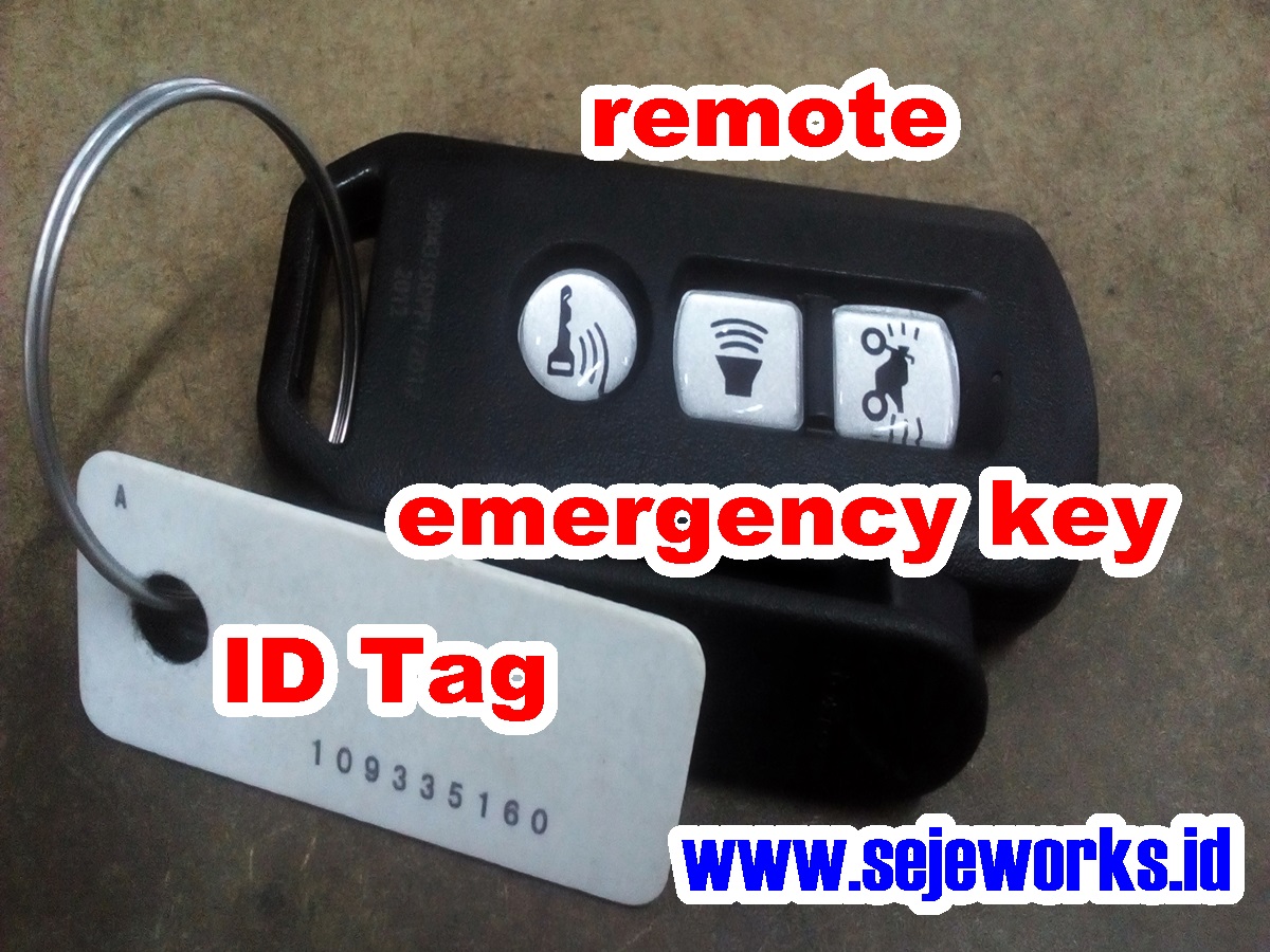 Cara Merawat dan Memakai Remote Kunci Honda Smart Key System