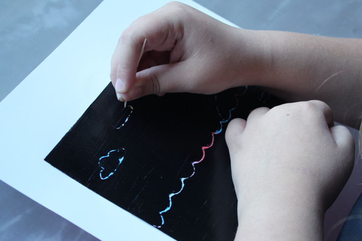 Scratch-Off Magic Paper Art!