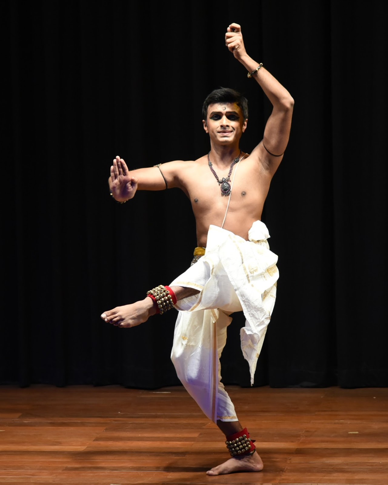 Six male dancers bring Shiva’s tandava to life in all nine rasas