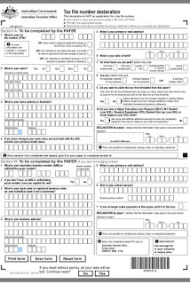 How to Fill Tax File Number Declaration Form