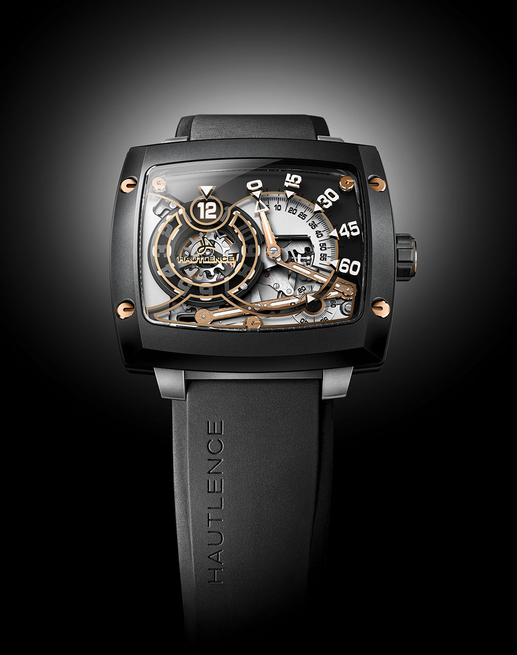 Technical Beauty at Boxfox1: Hautlence Avant-garde Retrograde Watch