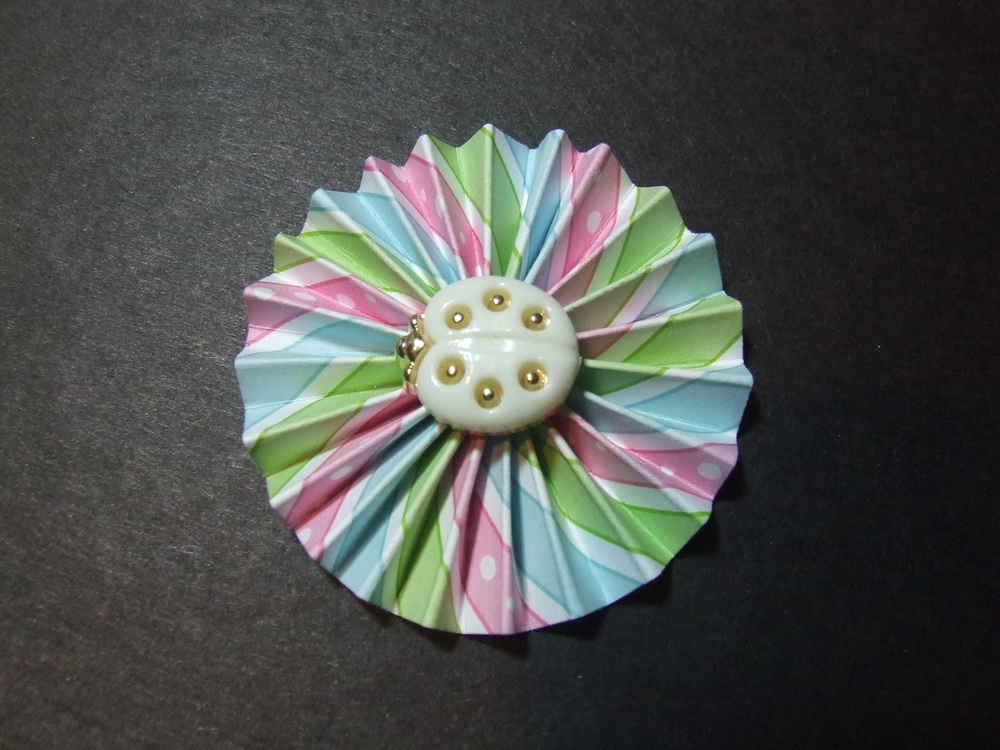 PINK PAPER COTTAGE: PAPER ROSETTES TUTORIAL - FINALLY!