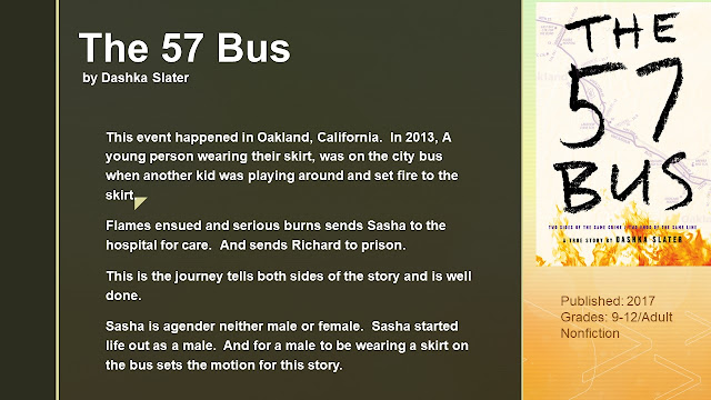 Young Adult Reading Machine: The 57 Bus by Dashka Slater